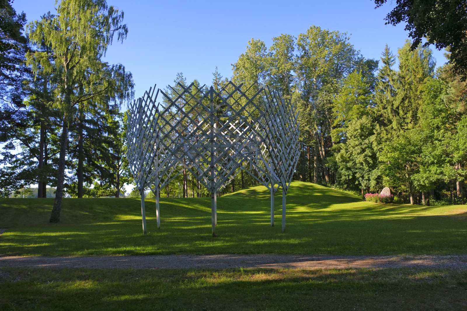 Nature concert hall in Neikenkalns - redzet.lv