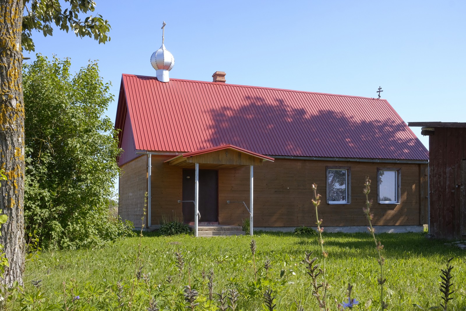 Pļuskova Old Believers prayer house - redzet.lv